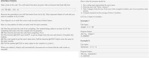 Solved Instructions Here Is What The Program Should Do Take