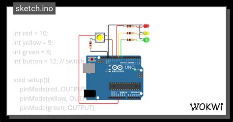 siot trafficlight wokwi esp32 stm32 arduino simulator