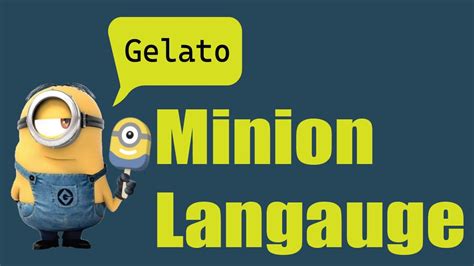 The Minions Language In Despicable Me Explained Youtube