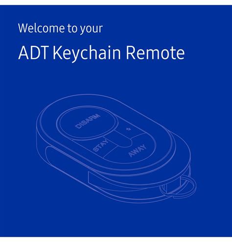 Smartthings Adt Keychain Remote Setup Manual Pdf Download Manualslib
