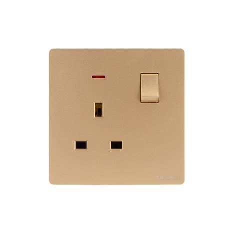 Single Switch Socket With Neon Tronic Uganda Limited