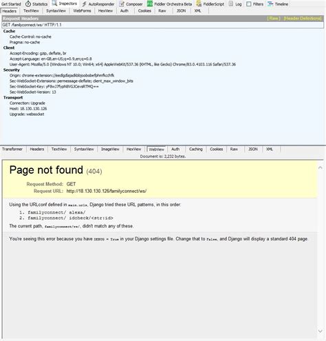 Django Channels Doesn T Detect Websocket Request With Nginx Stack Overflow