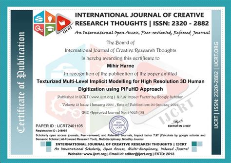 Mihir Harne On Linkedin Deeplearning Metnashik Researchpaper Ijcrt