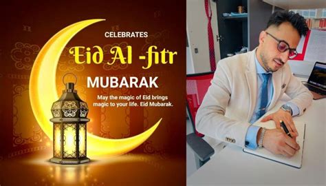 Eid Mubarak 🌹 Wishing You A Blessed And Joyful Eid Dr Javad Shahreki