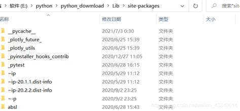 【python】处理 Warning Ignoring Invalid Distribution Ip Epythonpythondowmloadlibsite