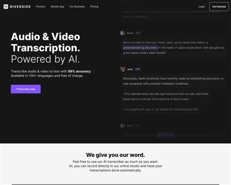 Explore Ai Transcription By Riverside 2023 The Ultimate Ai Guide Pricing Review
