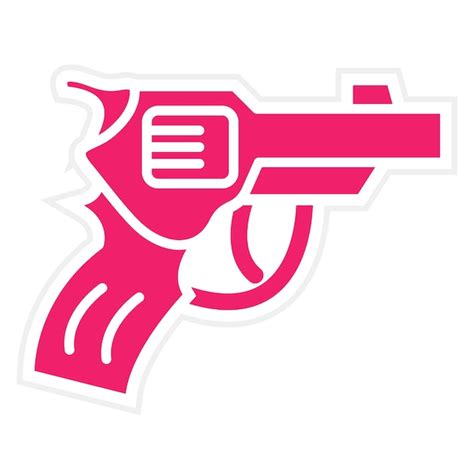 Premium Vector Revolver Icon Style