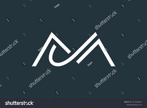 초기 문자 Mj 로고 디자인 벡터 스톡 벡터로열티 프리 2171625871 Shutterstock