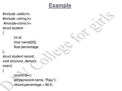 Ppt Passing Structure To Function Powerpoint Presentation Free Download Id6156079