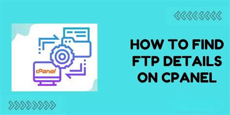How To Find Ftp Details On Cpanel Webhosting Delhi1