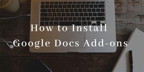 How To Install Google Docs Add Ons Individually And School Wide Free Technology For Teachers