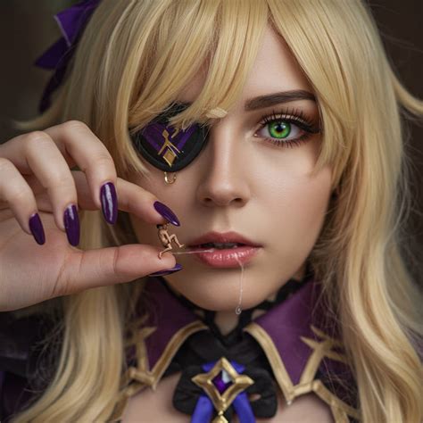 Fischl From Genshin Impact Tastes Your Body By King1233214 On Deviantart