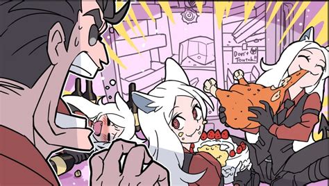 Cerberus And Helltaker Helltaker Drawn By Kyo Hei Kyouhei Danbooru