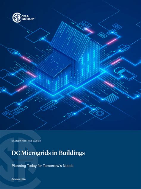 Csa Group Research Dc Microgrids In Buildings Planning Today For Tomorrows Needs Pdf