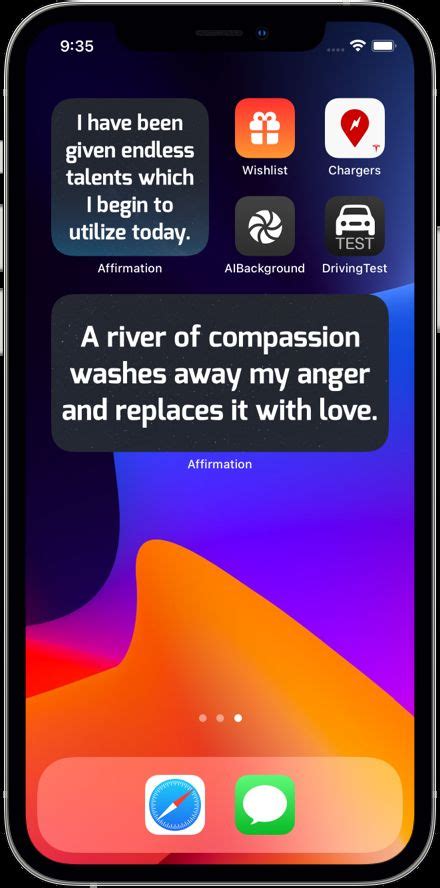 Affirmation Widgets Swiftui Source Code By Apps4world Codester