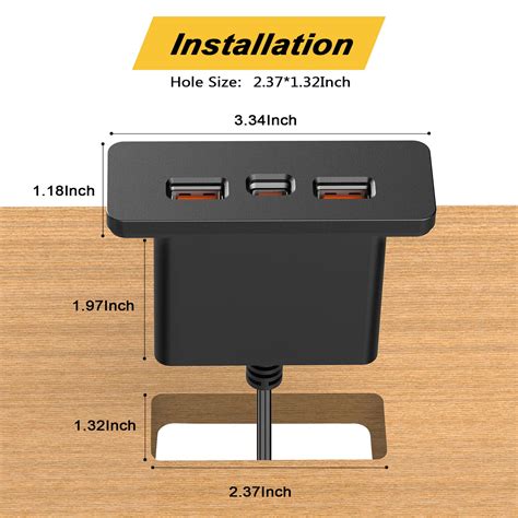 Recessed Power Strip With Usb C Port Kungfukingsocket Store