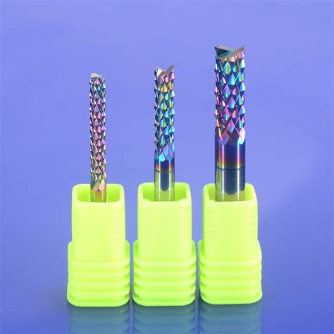 6mm 8mm Shank X Cel17 42mm Corn Cutter Dlc Coated Pcb Milling Bits End Mill Cnc Router Bits