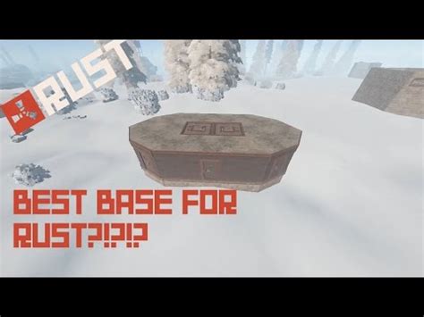 RUST Unraidable Base For Solo Players YouTube