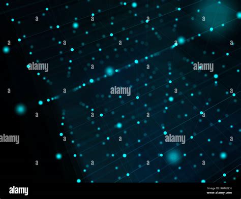 Abstract Internet Connection Network Background With Motion Effects