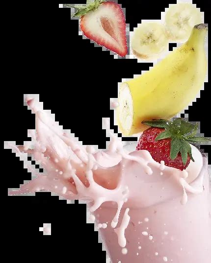 عکس پی ان جی آبمیوه موز شیرین مناسب نرم افزار فتوشاپ