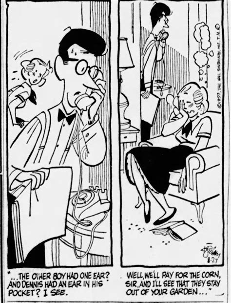 Dennis The Menace By Hank Ketcham Comic Books Art Dennis The Menace