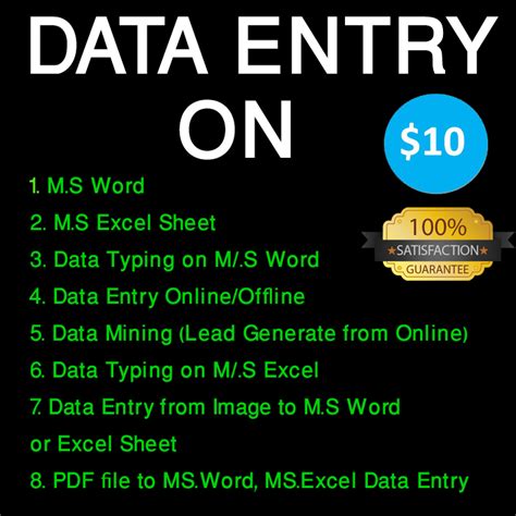 i ll do any kind of data entry in excel sheet copy past data collect