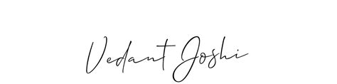 72 Vedant Joshi Name Signature Style Ideas Creative Autograph
