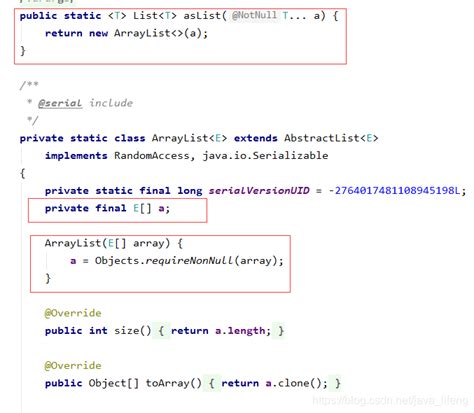 数组转list的坑与解决方案 Csdn博客