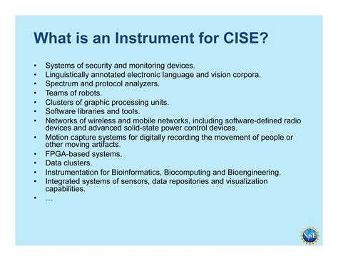 Funding Research Infrastructure For The CISE Community CCC Blog