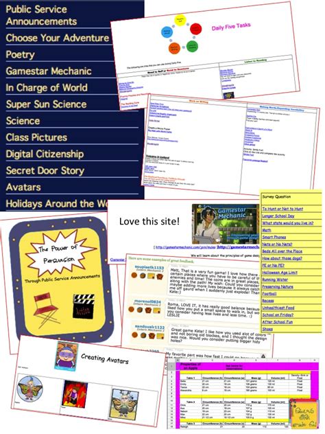 Fabulous 5th Grade Fun Tune Into Technology Class Websites