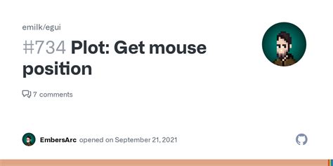 Plot Get Mouse Position Issue Emilk Egui Github