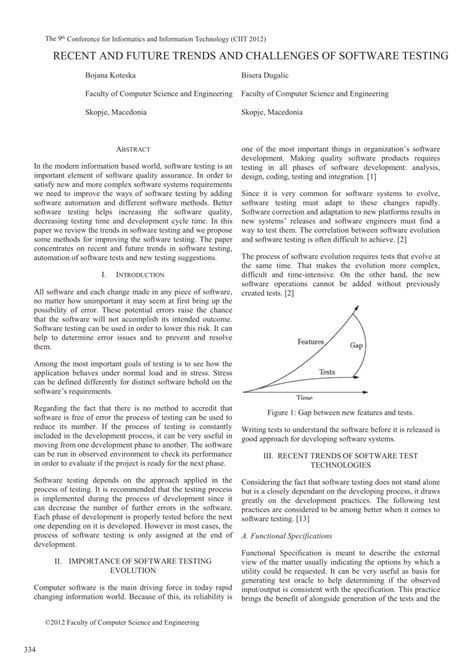 PDF Recent And Future Trends And Challenges Of Software Testing