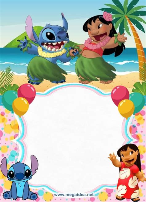 Pin By Julieta Giordana On Decoracion De Cumpleaños Lilo And Stitch