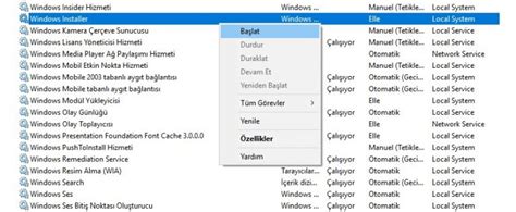 caught unhandled unknown exception terminating hatası çözümü sistem