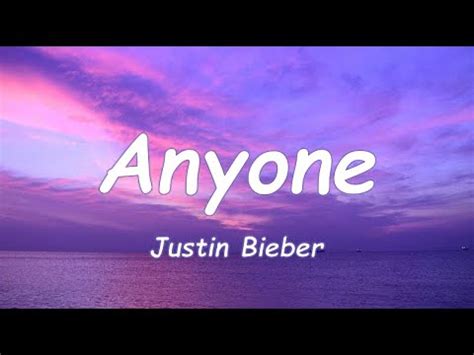 Anyone Justin Bieber Youtube