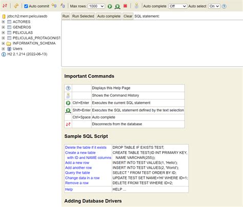Cómo Configurar Base De Datos En Memoria H2 Con Spring Boot