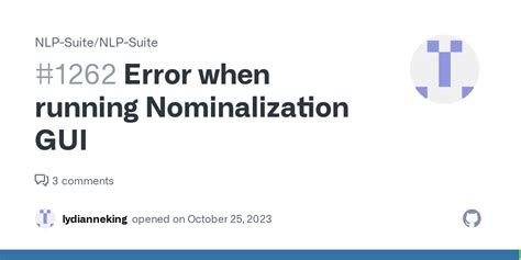 error when running nominalization gui · issue 1262 · nlp suite nlp
