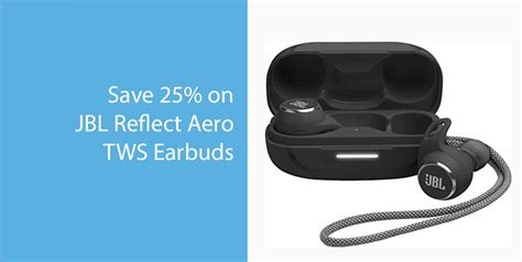 Save 25 On JBL Reflect Aero TWS Earbuds With This Amazon Deal
