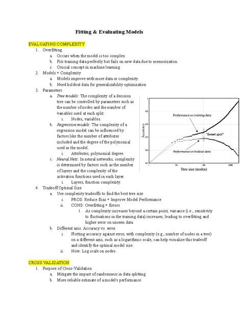 Fitting And Evaluating Models Fitting And Evaluating Models Evaluating