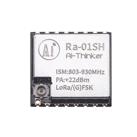 Ai Thinker Ra 01sh Lora Wireless Rf Module Sx1262 Chip Rees52
