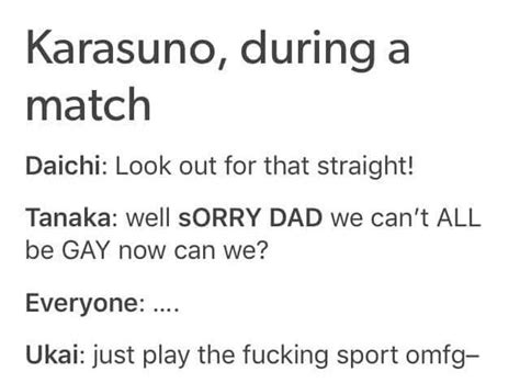 Sorry Dad Haikyuu Funny Haikyuu Nekoma Haikyuu Tumblr