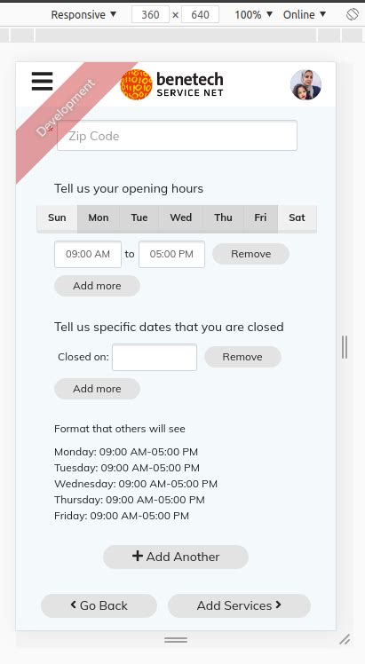 Adding Hours Of Operation To Serviceprovider · Issue 1149 · Openreferralservicenet · Github