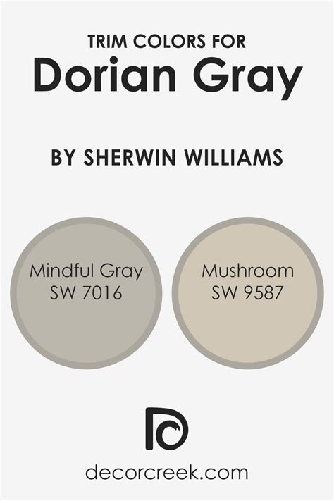 Dorian Gray Sw 7017 Paint Color By Sherwin Williams Decorcreek