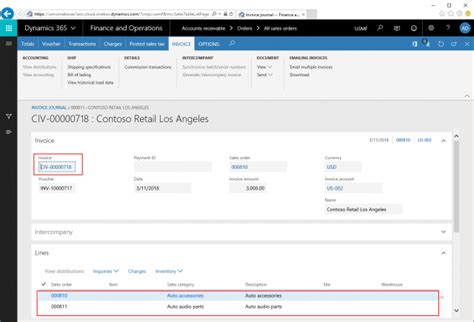 Invoice Posting And Printing Of Multiple Sales Orders In Dynamics 365 For Finance And Operations