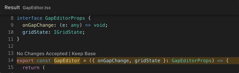 Merge Editor Add Explicit Action To Keep Base In Result Pane Issue Microsoft