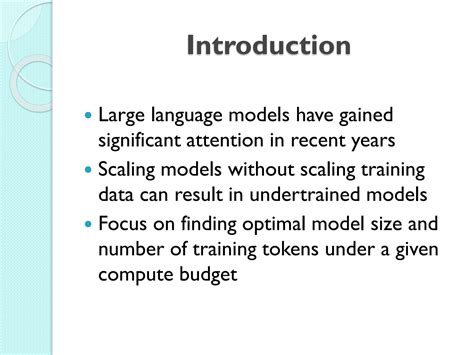 SOLUTION Training Compute Optimal Large Language Models Studypool