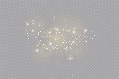 흰색은 반짝이 특수 조명 효과를 불꽃 벡터는 투명한 배경에 반짝입니다 크리스마스 추상 패턴입니다 반짝이는 마법의 먼지 입자 개성 개념에 대한 스톡 벡터 아트 및 기타 이미지