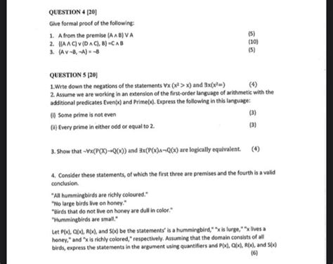 Solved Give Formal Proof Of The Following A From The Chegg Com
