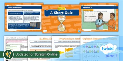 Computing Questions And Quizzes A Short Quiz Year Lesson