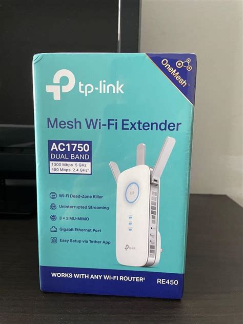 Tp Link Mesh Wifi Extender Ac1750 Re450 Computers And Tech Parts And Accessories Networking On